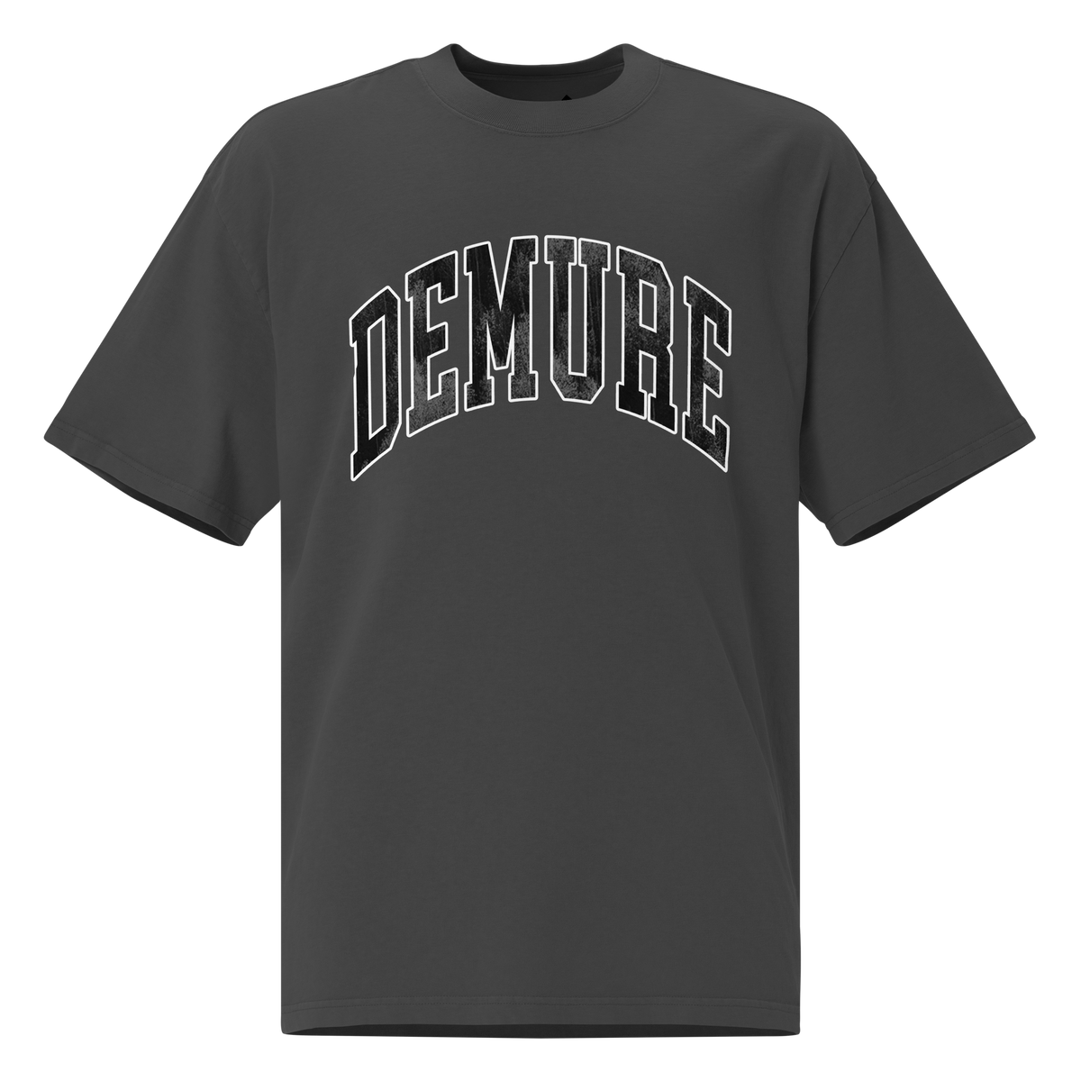 Demure Logo - Oversized Faded T-Shirt – SnatchOffs