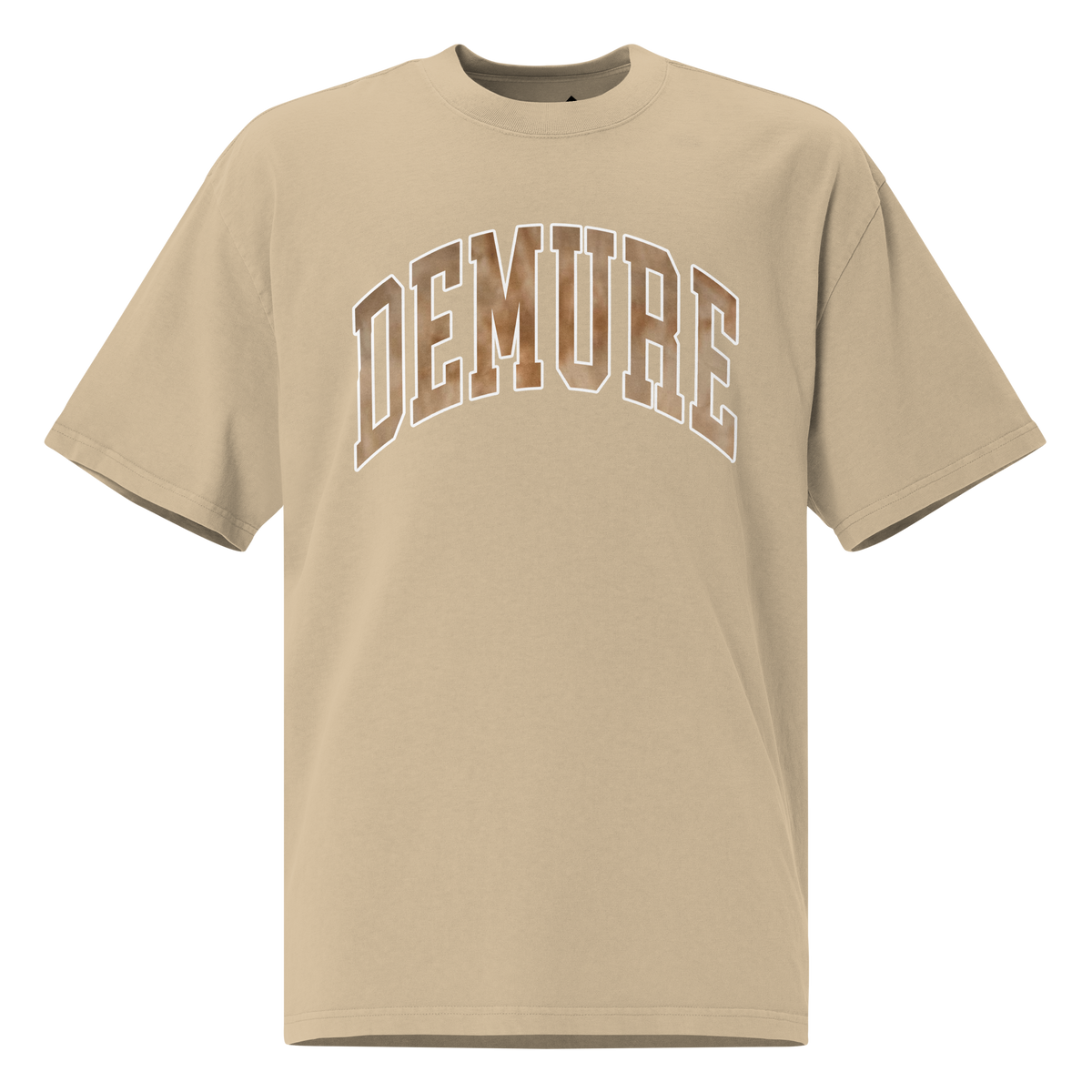Demure Logo - Oversized Faded T-Shirt – SnatchOffs