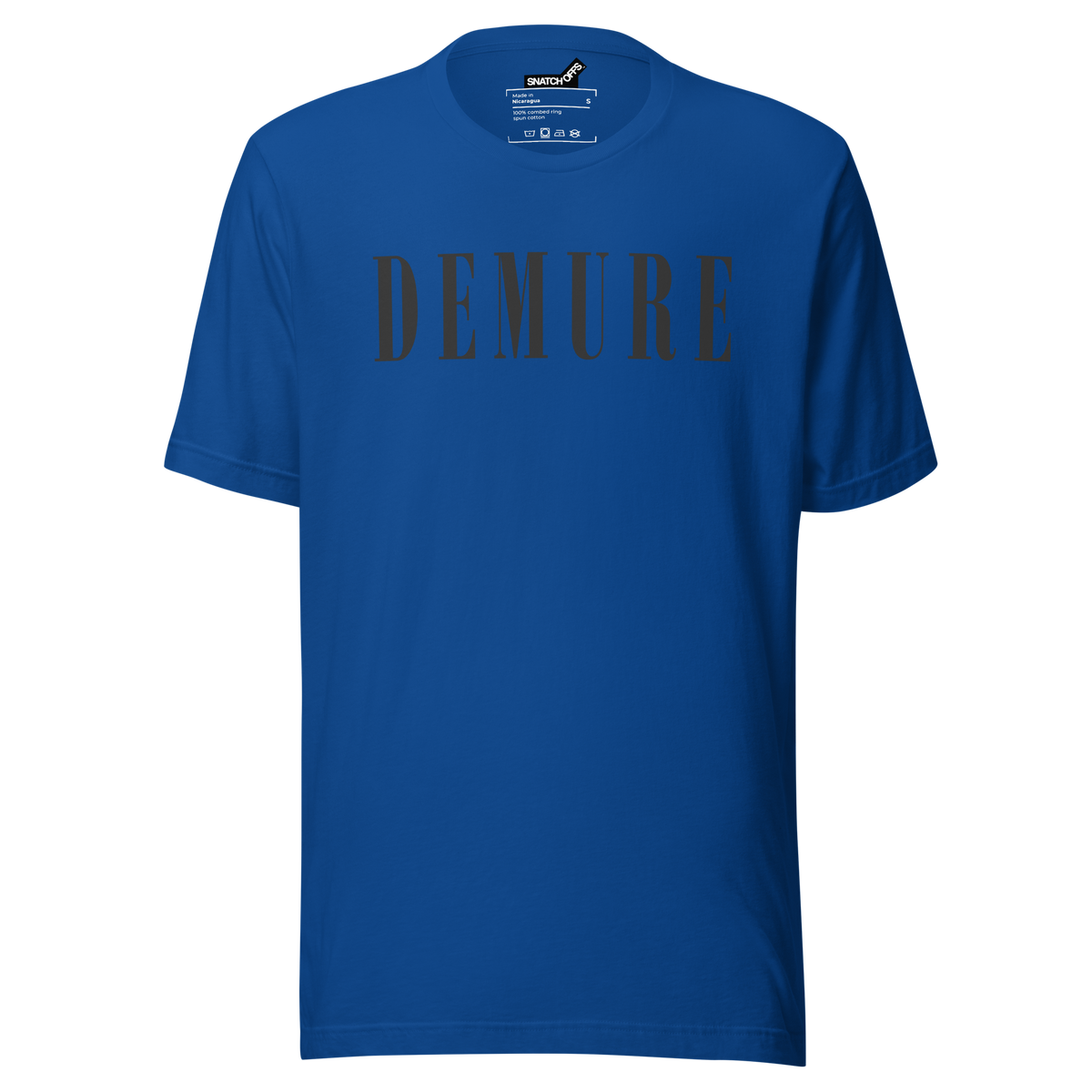 Demure Core Logo - T-Shirt – SnatchOffs